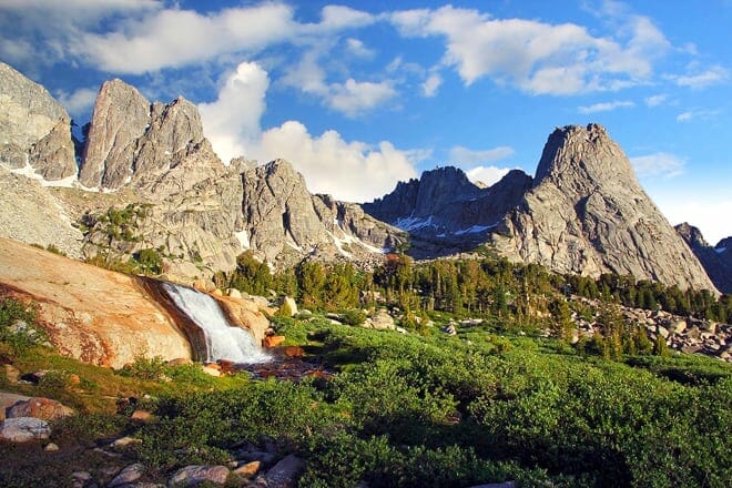 the wind river range — west wyoming