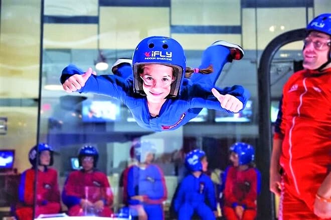 two flight indoor skydiving experience