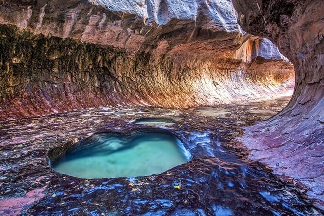 zion national park emerald pools