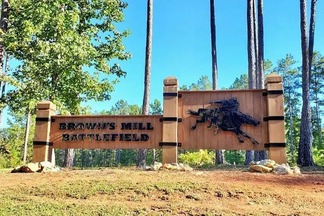 Brown’s Mill Battlefield Site