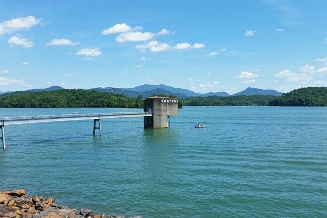 chatuge dam and recreation area