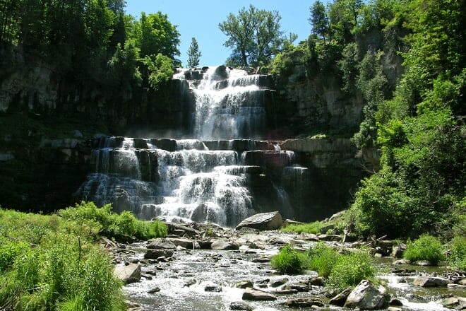 parque estatal chittenango falls