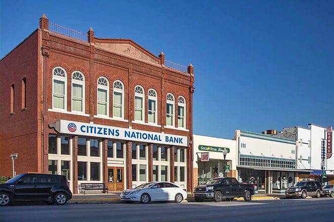 historic downtown area