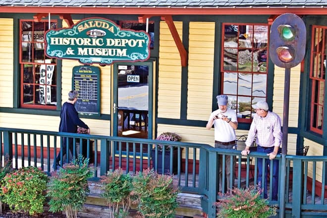 saluda historic depot