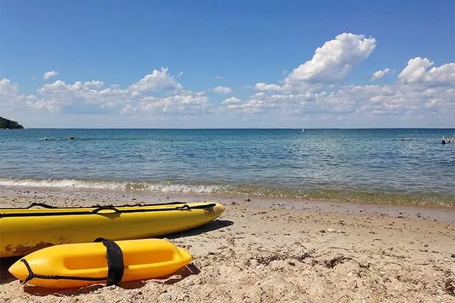 stony beach
