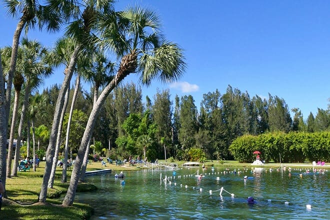 warm mineral springs
