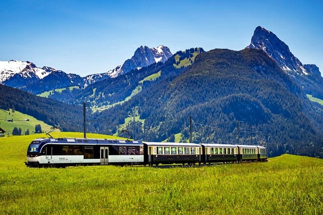 GoldenPass Line — Lucerne to Montreux
