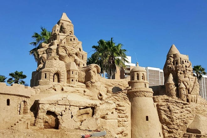 largest outdoor sandcastle in the usa