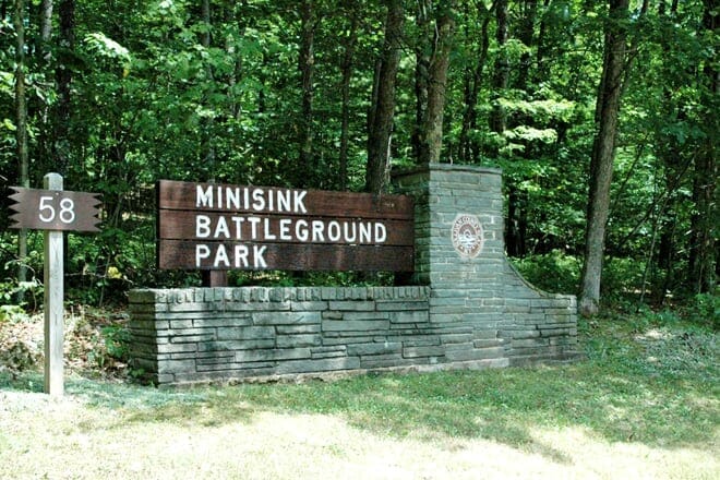 minisink battlefield county park
