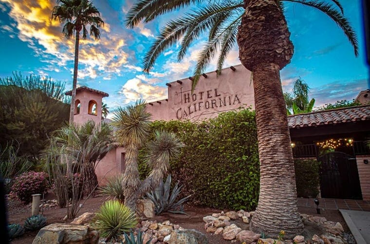palm springs hotel california