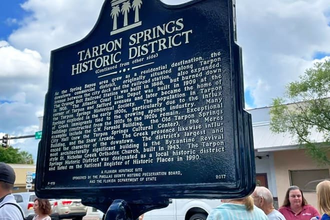 tarpon springs historic district