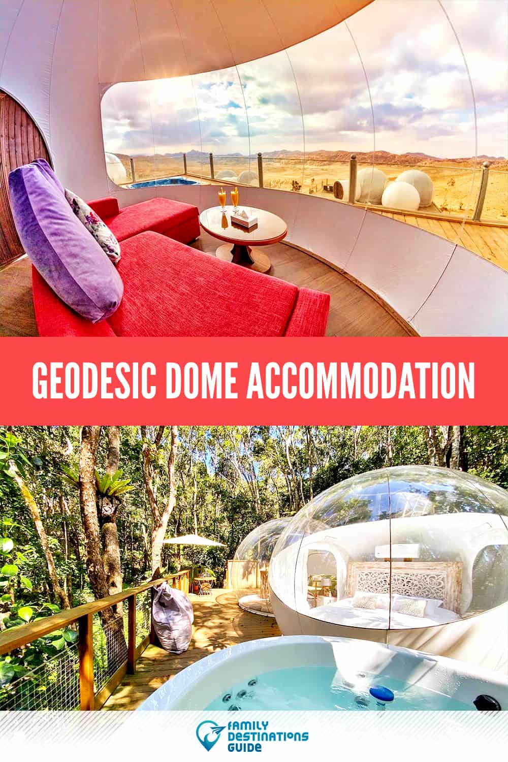 Geodesic Dome Accommodation: Comfort, Sustainability and Luxury Combined