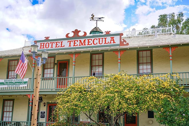the hotel temecula