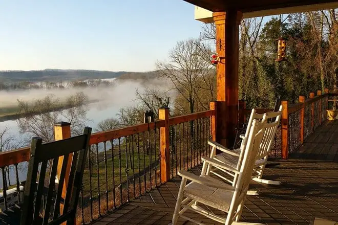 the river overlook