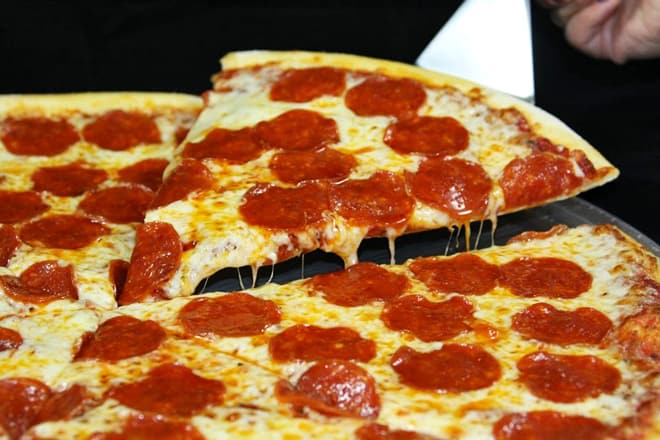 giant pizza slice