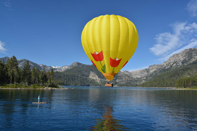 lake tahoe balloons — south lake tahoe