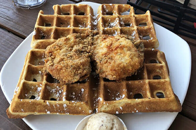 Dames Chicken and Waffles