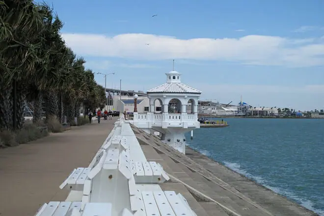 Corpus Christi Downtown Seawall