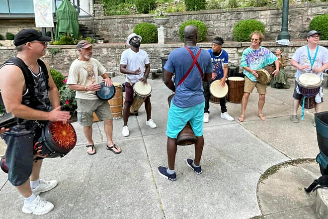 Drumming in the Park