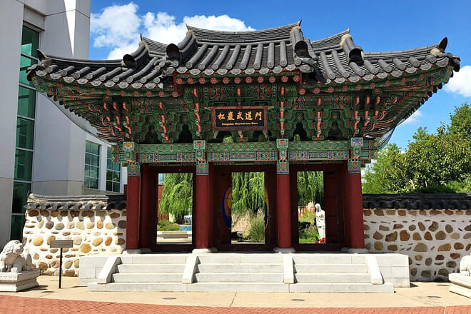 H.U. Lee International Gate and Garden
