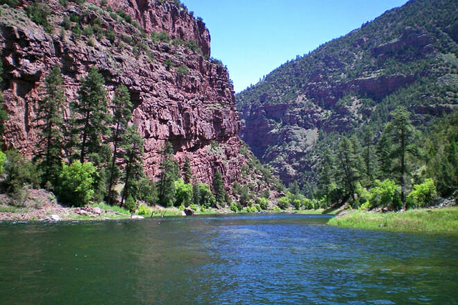 The Flaming Gorge National Recreation Area
