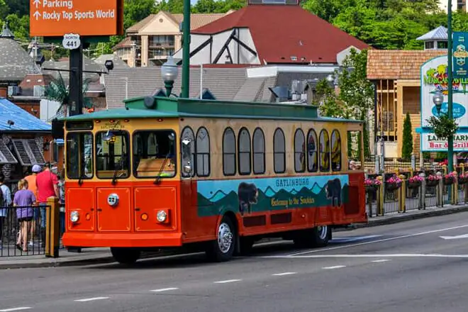 Gatlinburg Trolley