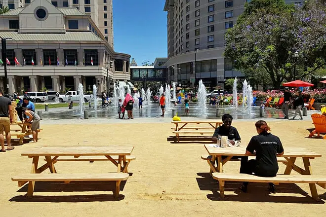 Plaza de Cesar Chavez Park