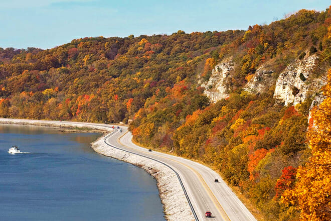 The Great River Road National Scenic Byway