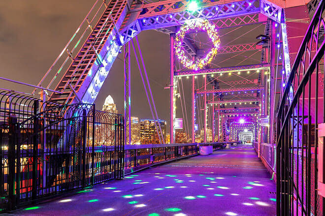 The Purple People Bridge