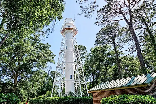 historic hilton head range rear lighthouse