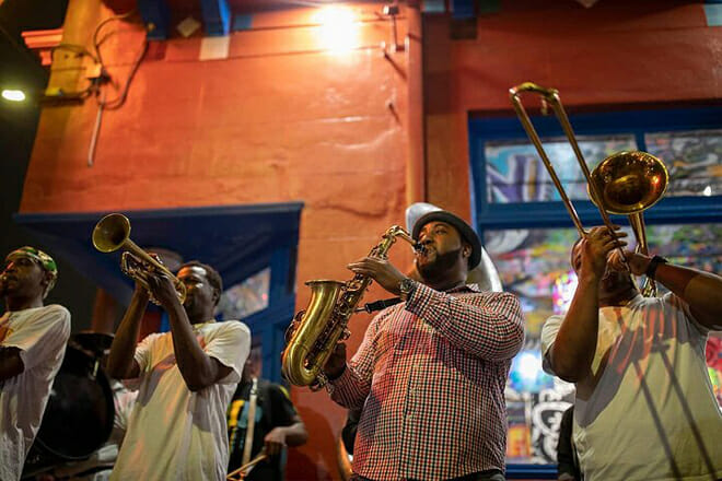 Live Street Music in the French Quarter