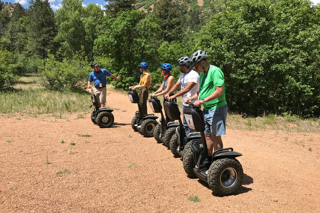 Segway Tour of Cheyenne Cañon Art, History, and Nature