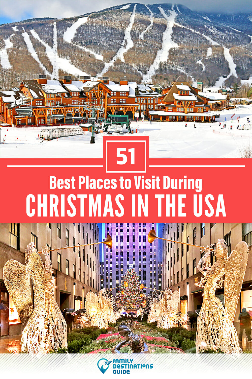 51 Best Places to Visit During Christmas in The USA