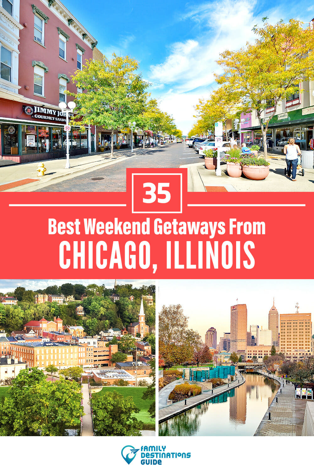 35 Best Weekend Getaways From Chicago — Quick Trips!