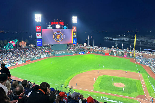 Oracle Park (formerly known as AT&T Park)