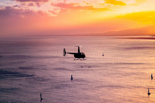 Sunset Helicopter Tour
