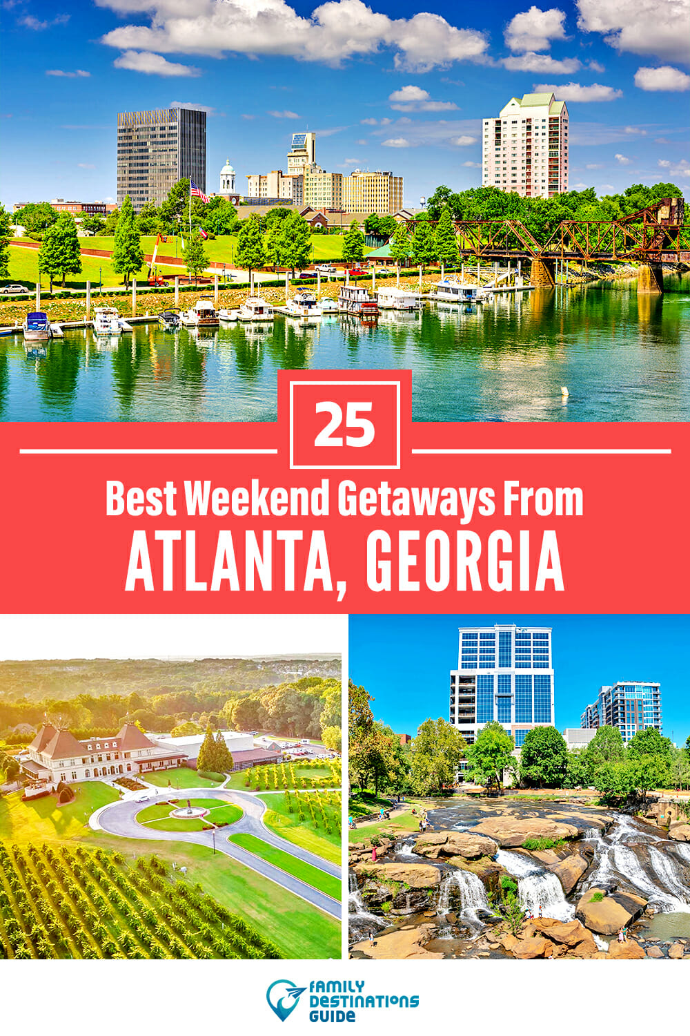 25 Best Weekend Getaways From Atlanta — Quick Trips!