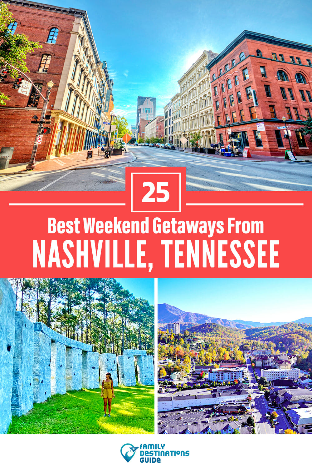 25 Best Weekend Getaways From Nashville — Quick Trips!