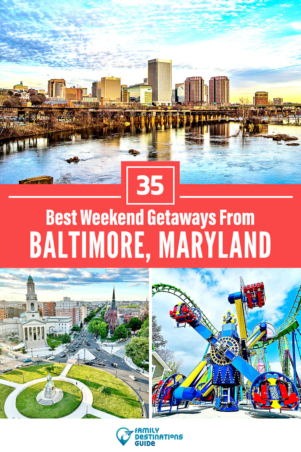 35 Best Weekend Getaways From Baltimore — Quick Trips!