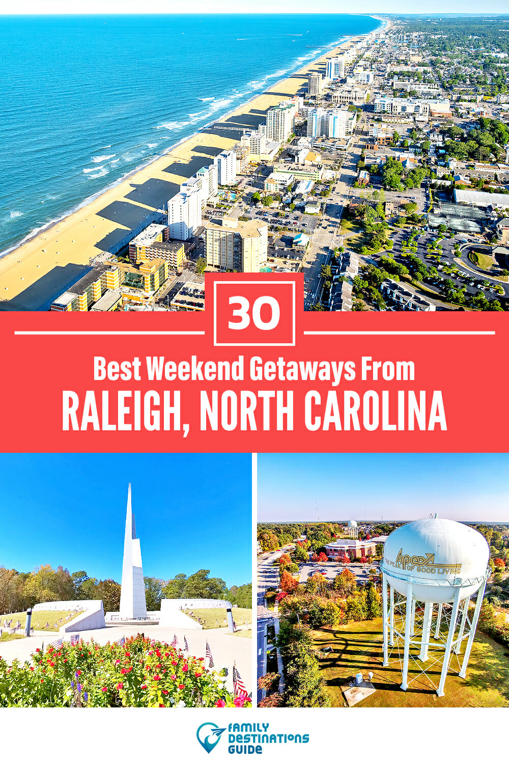 30 Best Weekend Getaways From Raleigh — Quick Trips!