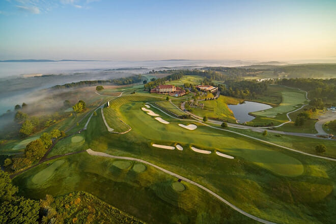 Nemacolin Golfing and Mountain Skiing