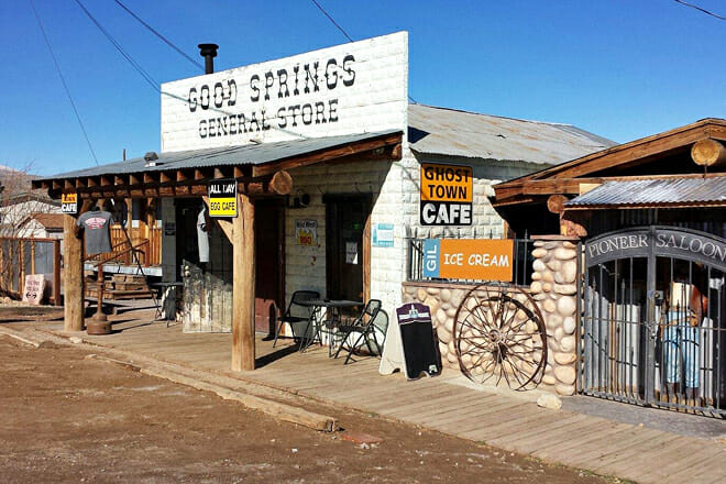 The Old Mining Town of Goodsprings