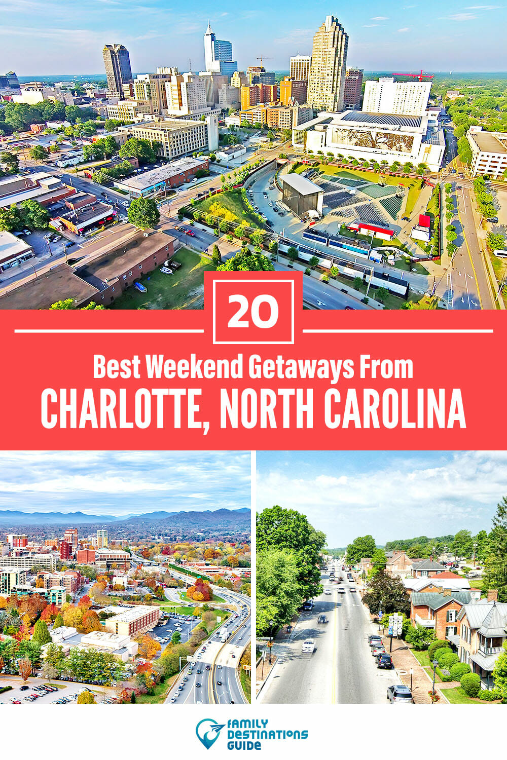 20 Best Weekend Getaways From Charlotte — Quick Trips!