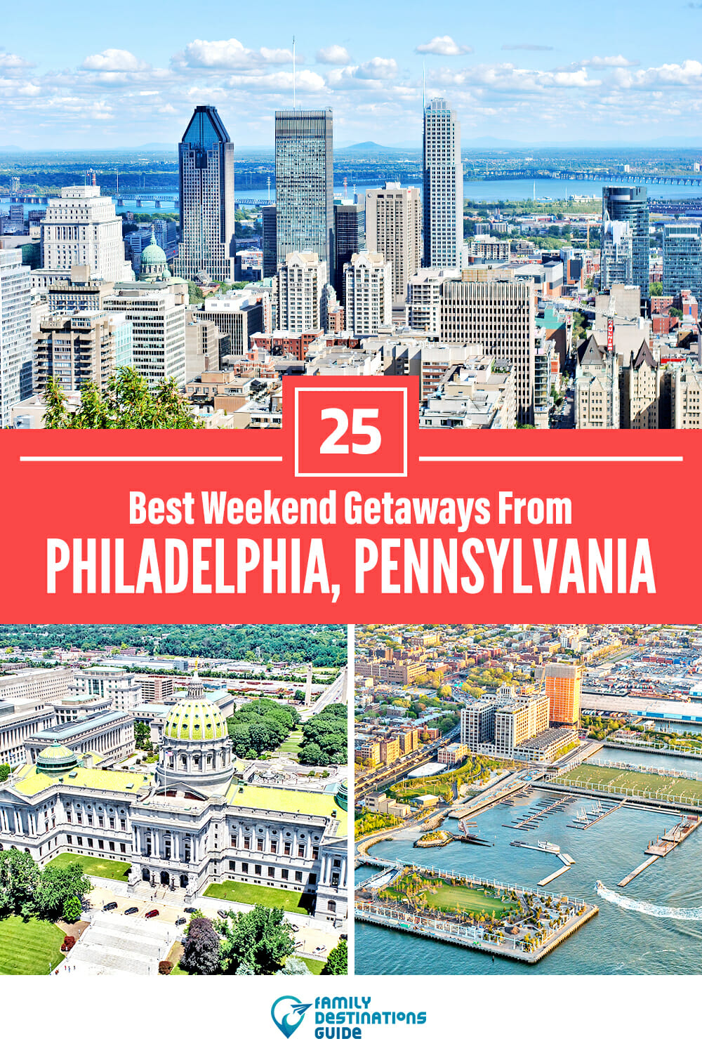 25 Best Weekend Getaways From Philadelphia — Quick Trips!