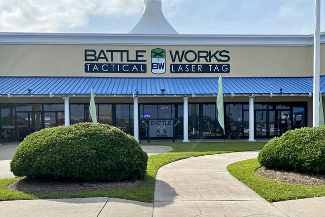 Battle Works Tactical Laser Tag and Axe Throwing