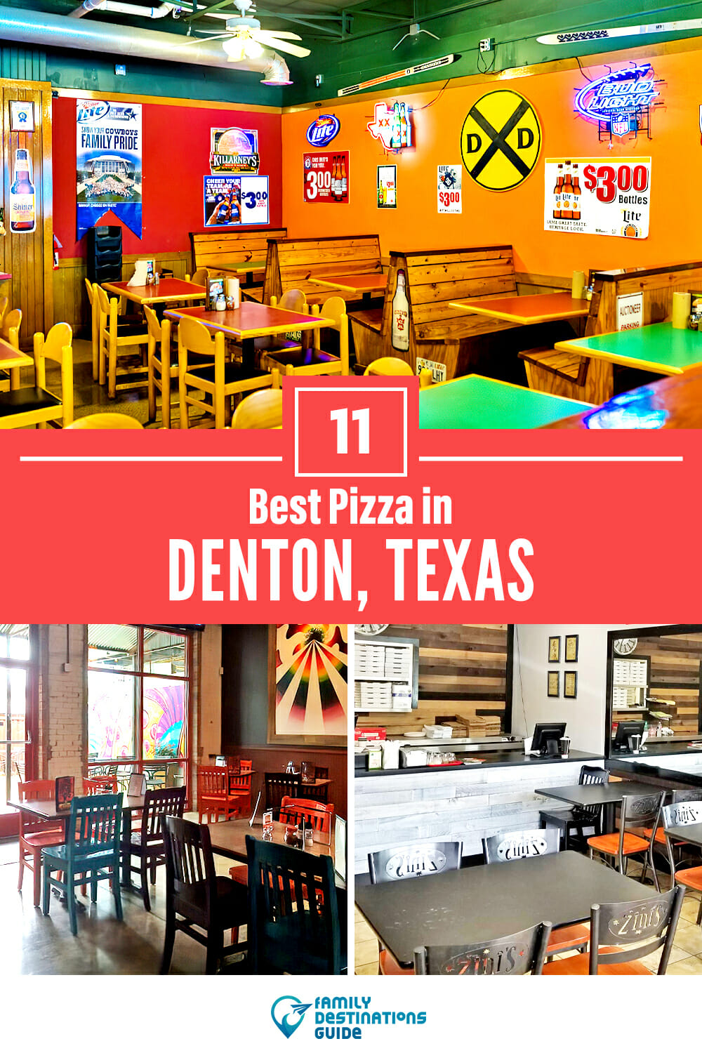 Best Pizza in Denton, TX: 11 Top Pizzerias!