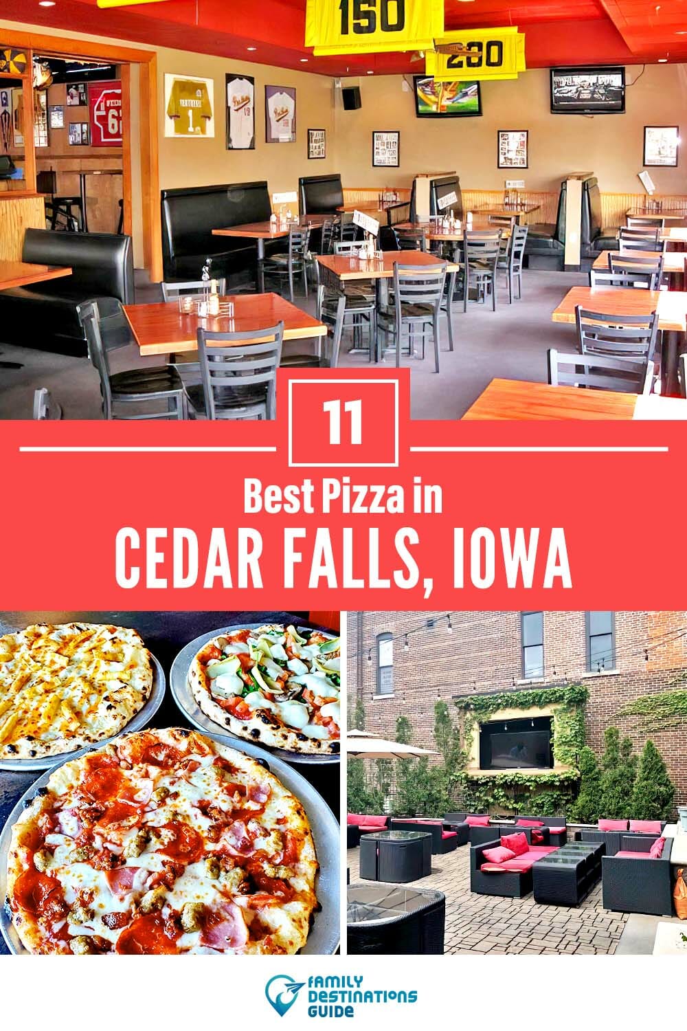 Best Pizza in Cedar Falls, IA: 11 Top Pizzerias!