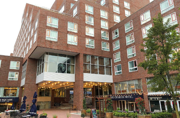 The Charles Hotel in Harvard Square