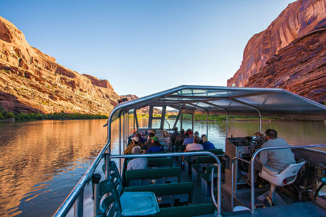 Colorado River Sunset Boat Tour — Colorado River