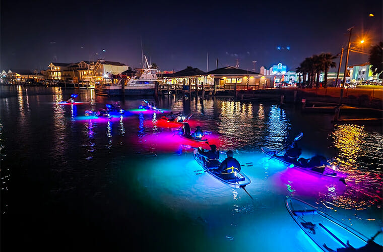 glowing kayak tour 1